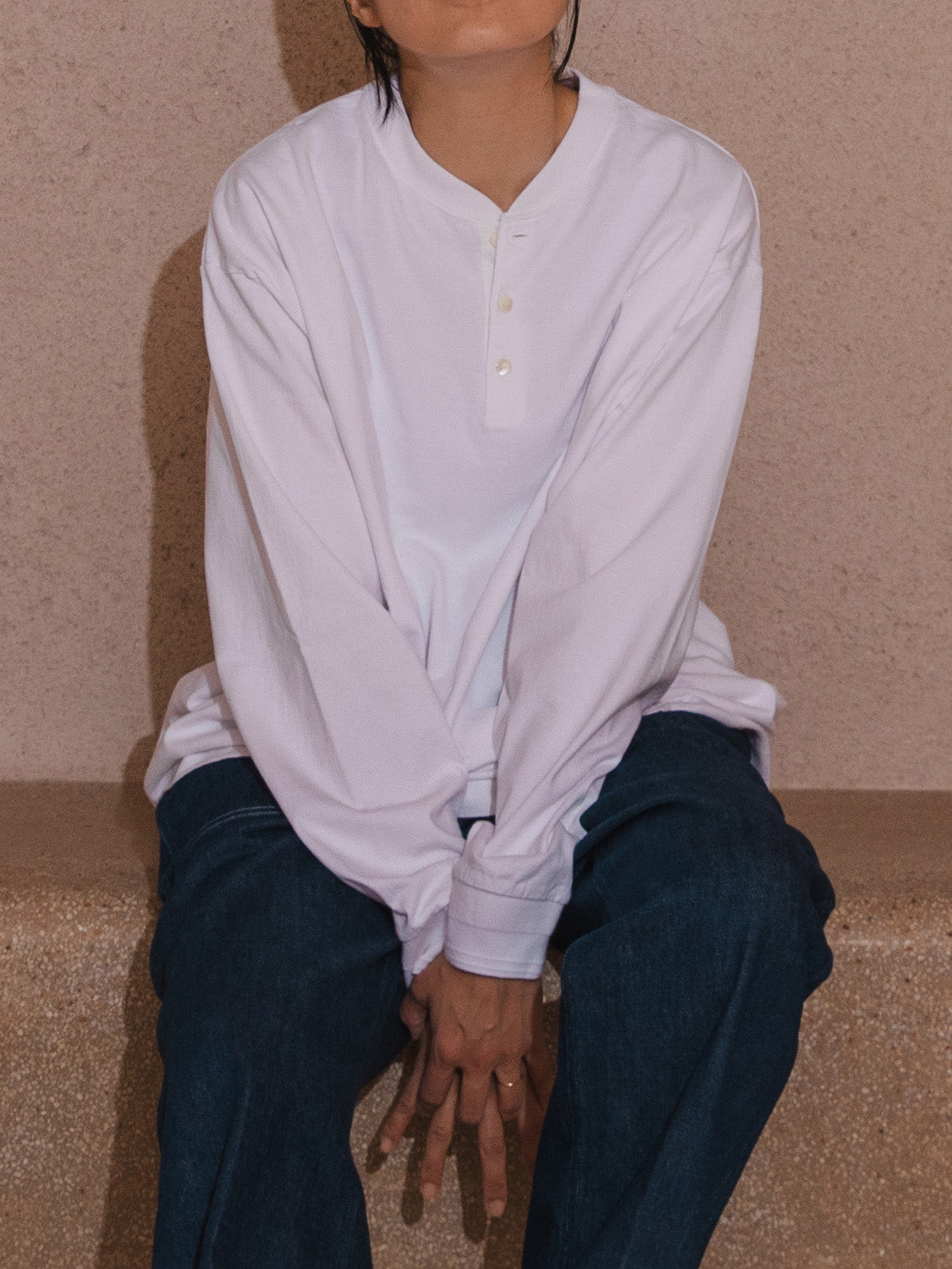 Ohh! Henley Neck L/S OHH-041